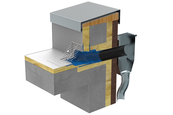 Flachdach-Gullys von Grumbach - Si