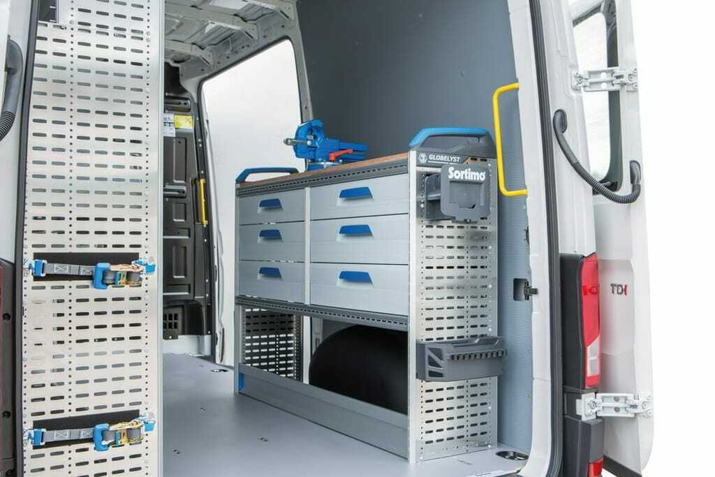 VW-Crafter mit Sortimo-Einrichtung - Si