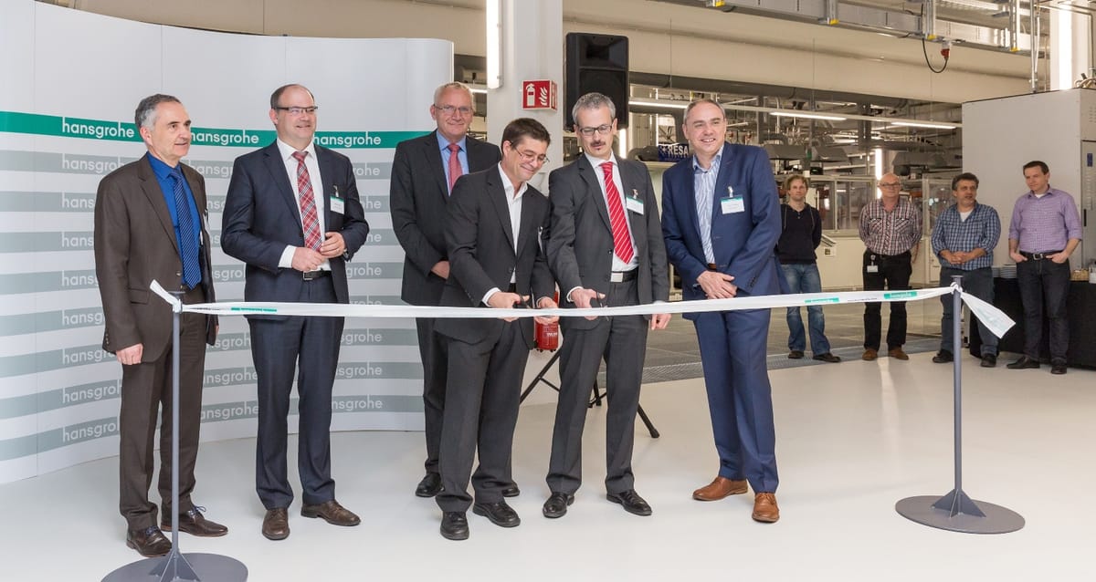 Hansgrohe SE eröffnet neues Forschungs- und Entwicklungslabor - Si