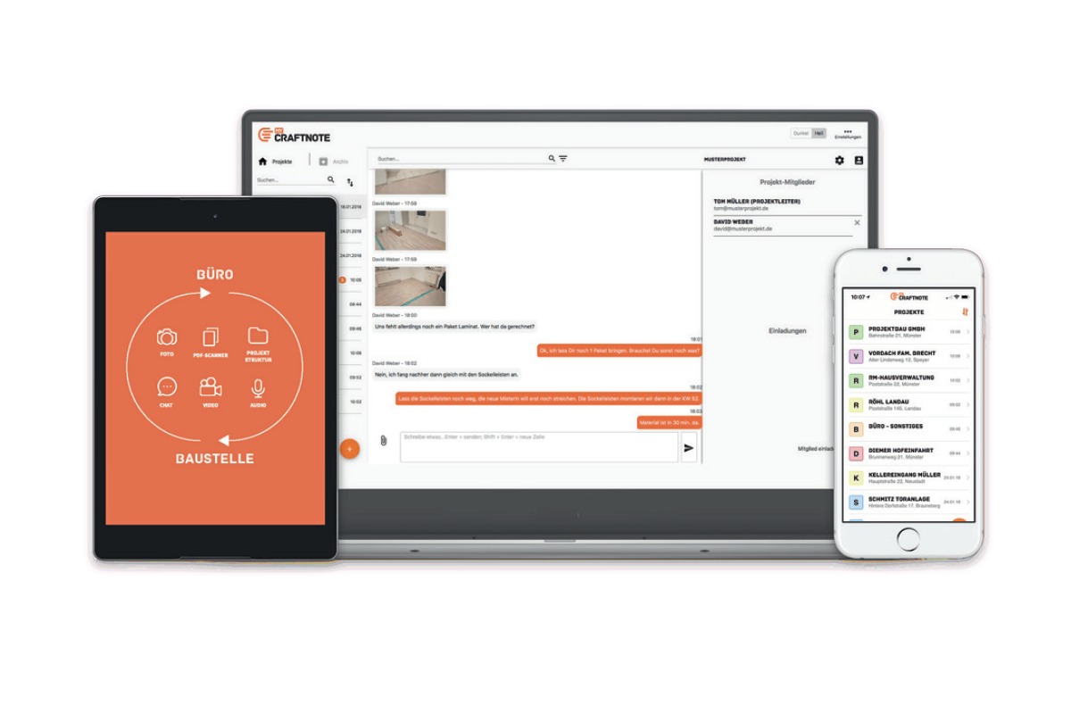 Craftnote Handwerker-App - Si
