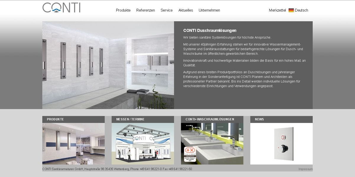 Conti: Neuer Internetauftritt - Si