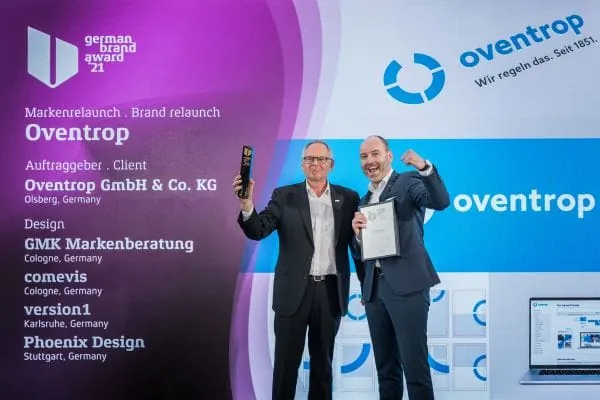 Oventrop gewinnt in der Kategorie „Brand Revival of the Year“ - Si