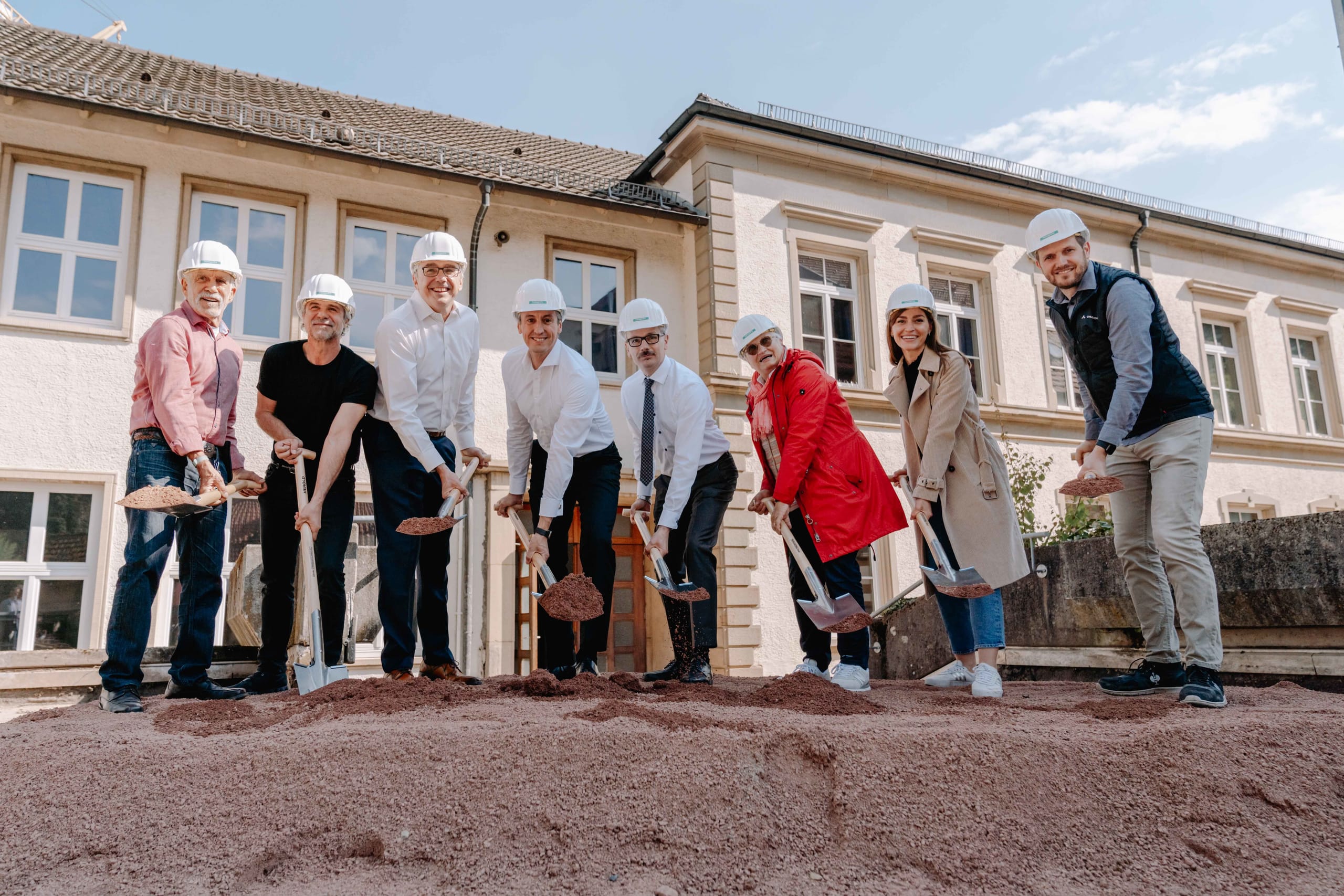 Spatenstich bei Klaus-Grohe-Kindertagesstätte - Si