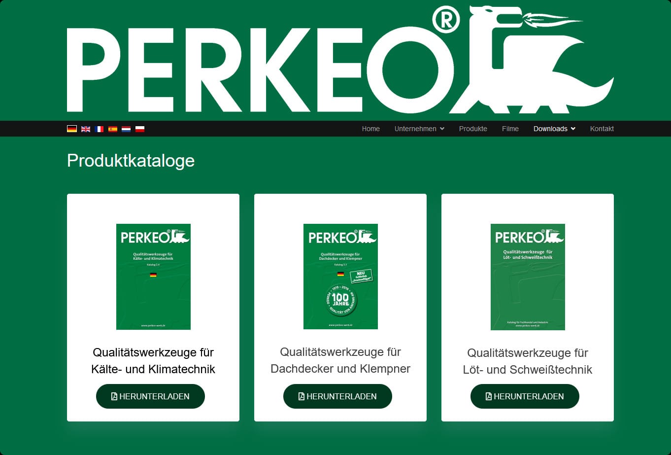 Produktkatalog von Perkeo - Si