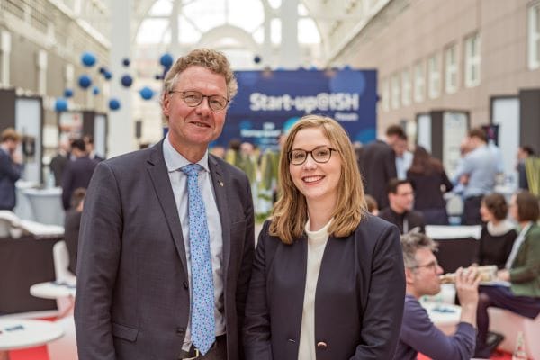 Newcomer im Rampenlicht auf der Startup@ISH-Area - Si