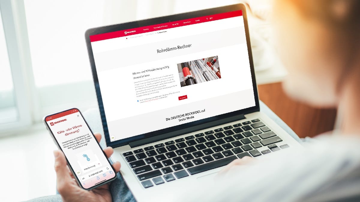 Planungstool für Dämmstoffe von Rockwool - Si