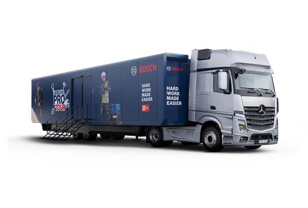 Bosch Pro Tour mit neuem Showtruck - Si